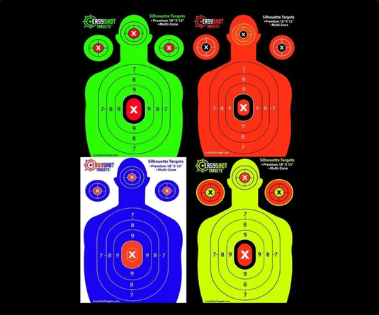 EasyShot Targets - Shooting Targets for Extreme Visibility
