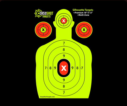 EasyShot Targets - Shooting Targets for Extreme Visibility