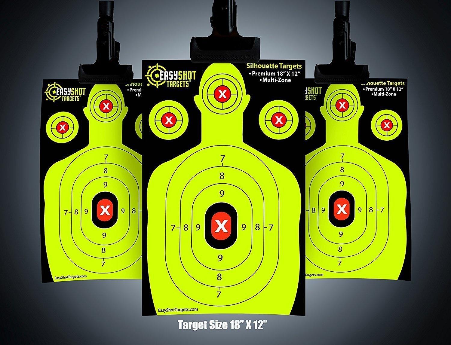 EasyShot Targets - Shooting Targets for Extreme Visibility