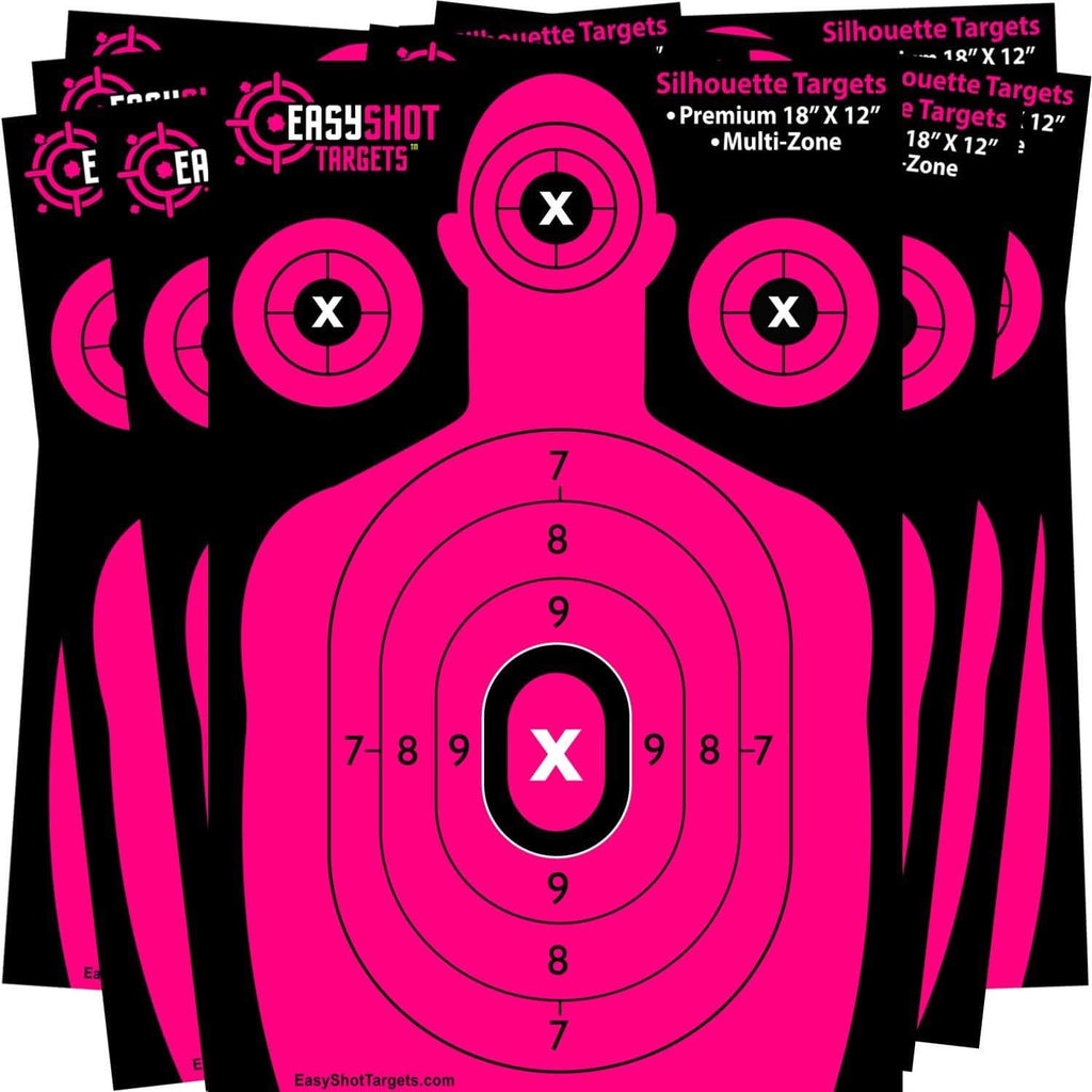 Pink - Silhouette Shooting Targets | EasyShot Targets