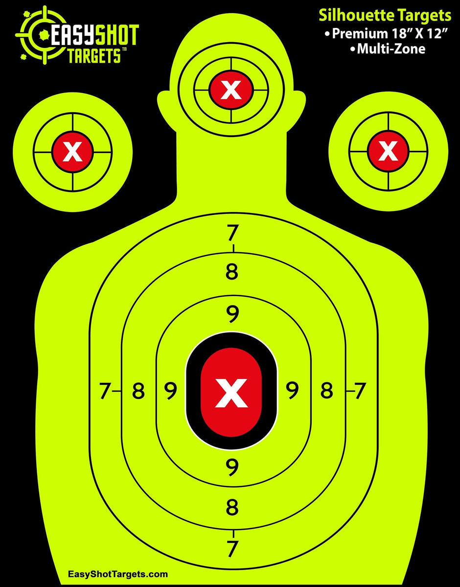 EasyShot Targets - Shooting Targets for Extreme Visibility